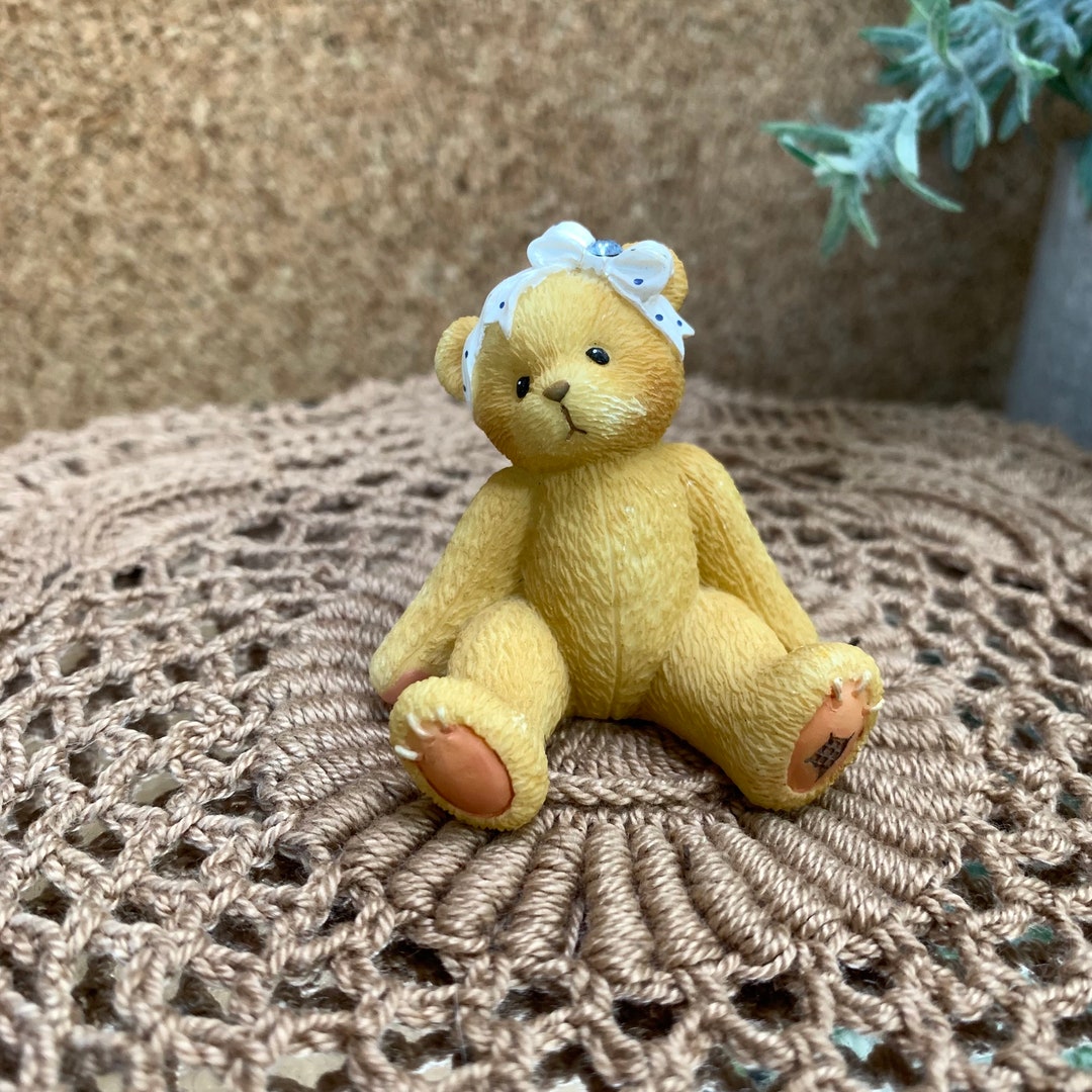 Vintage Collectible Teddy Bear by Priscilla Hillman “december” Avon ...