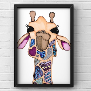 Sassy Giraffe - Etsy