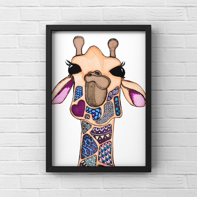 Sassy Giraffe - Etsy