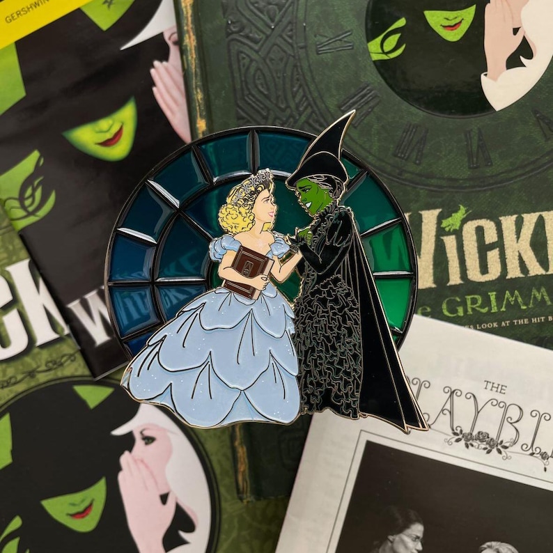 For Good a Wicked Fanart Enamel Pin Limited Edition 50 - Etsy
