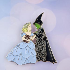 For Good a Wicked Fanart Enamel Pin Limited Edition 35 Elphaba and ...