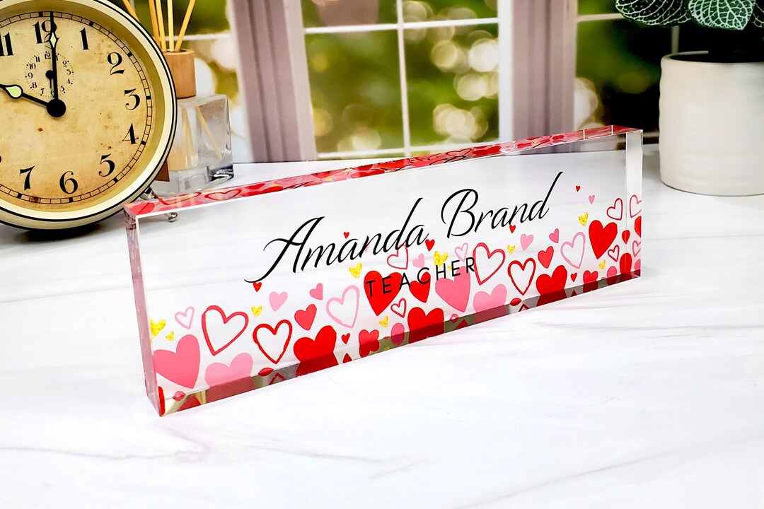 Valentines Day Gift, Personalized Valentines Day Gift, Custom Name ...