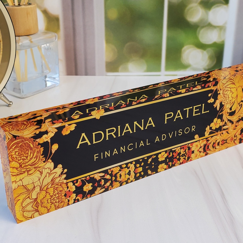 Yellow Floral Plates - Etsy