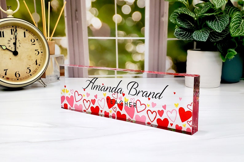 Valentines Day Gift, Personalized Valentines Day Gift, Custom Name ...