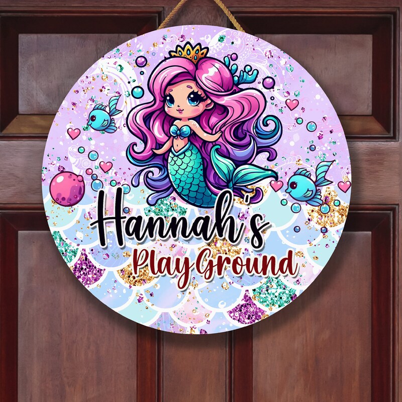 Mermaid Sign - Etsy