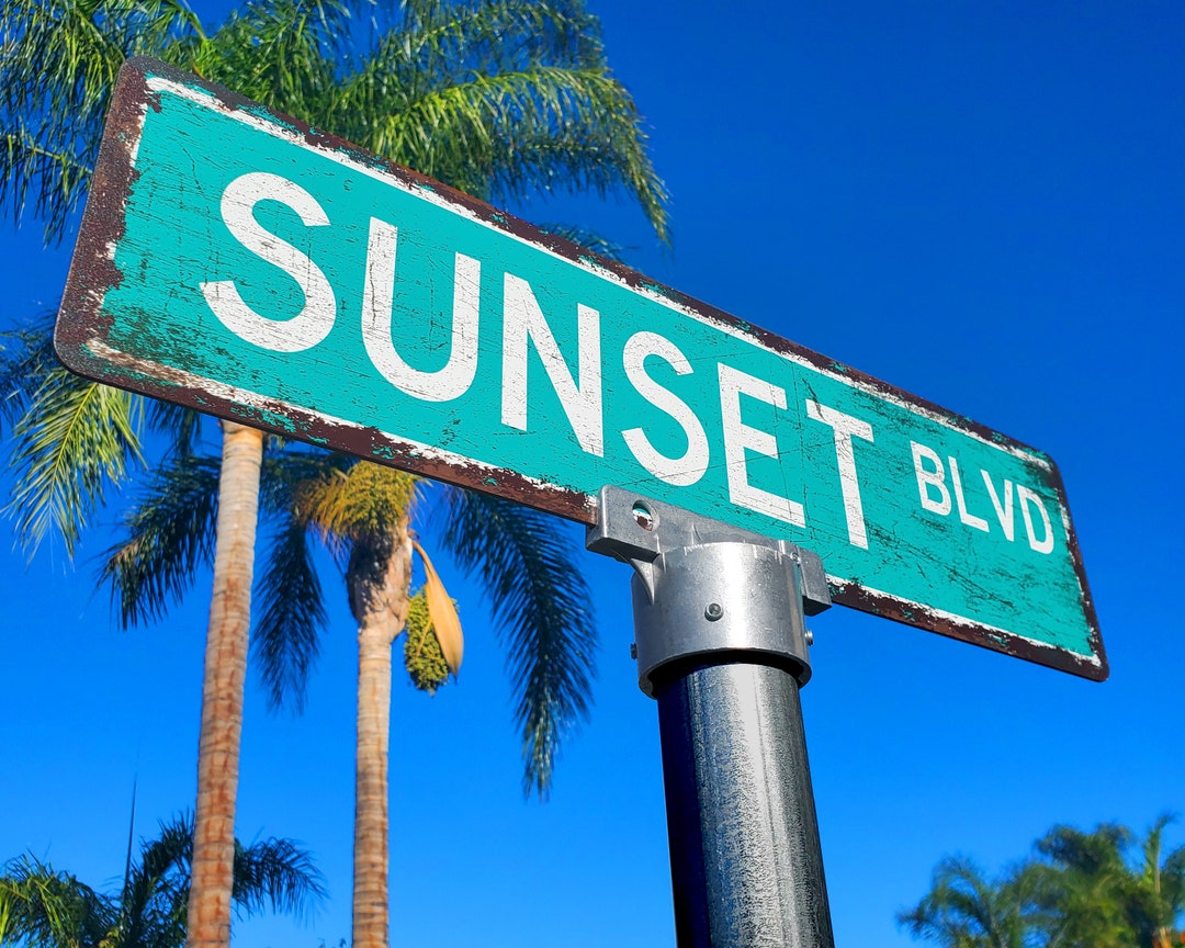 Street Sign | Custom Street Sign | Vintage Design | Personalized Metal ...