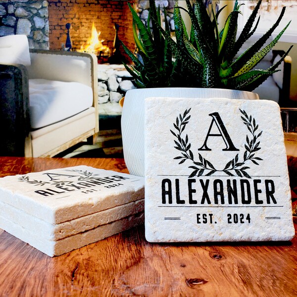 Christmas Coasters - Etsy