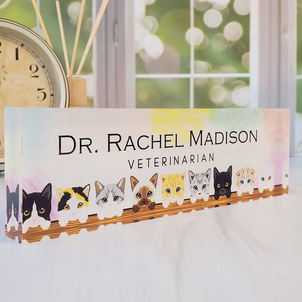 Desk Name Plate - Etsy