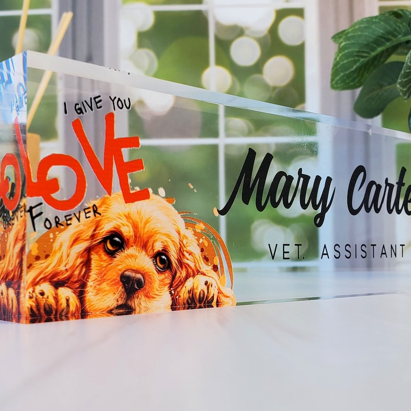 Custom Dog Name Plate - Etsy