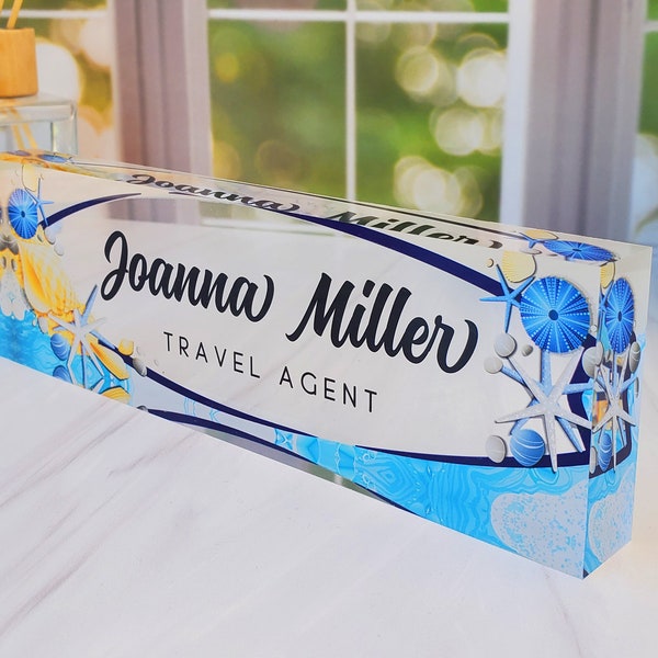 Desk Name Plate - Etsy