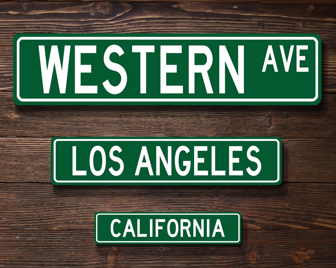 Custom Street Sign, Personalized Street Sign, Metal Wall Art, Address ...