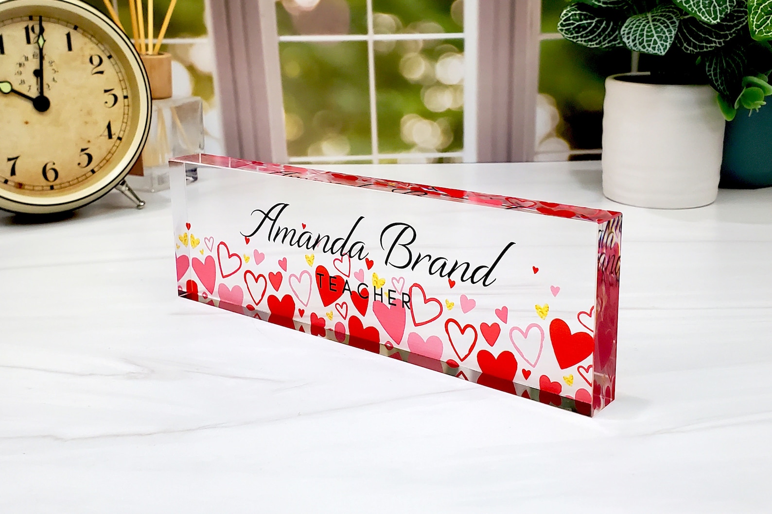 Valentines Day Gift, Personalized Valentines Day Gift, Custom Name ...