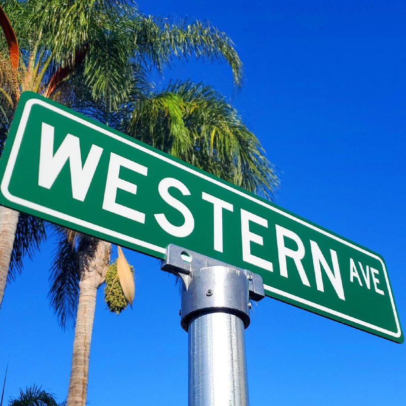 Personalized Red Sign - Etsy