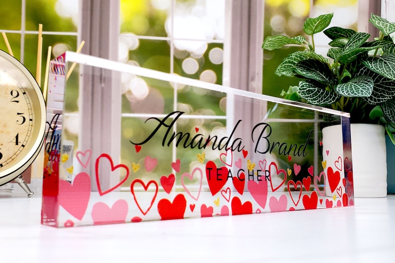 Valentines Day Gift, Personalized Valentines Day Gift, Custom Name ...