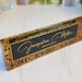 Black Gold Damask Office Desk Name Plate Personalized, Name Plates for ...