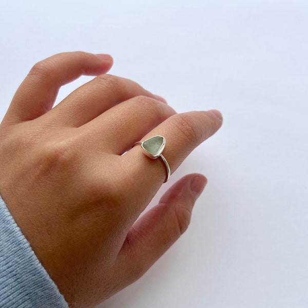 Sea Glass Ring - Etsy