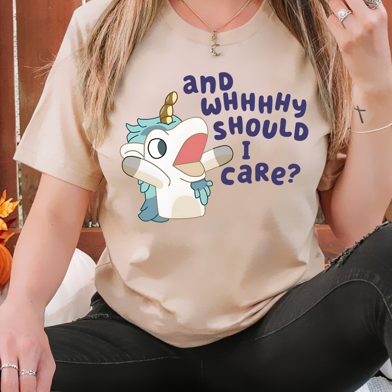 Unicorse Why Should I Care Png, Bluey Funny PNG, Bluey Family Png ...