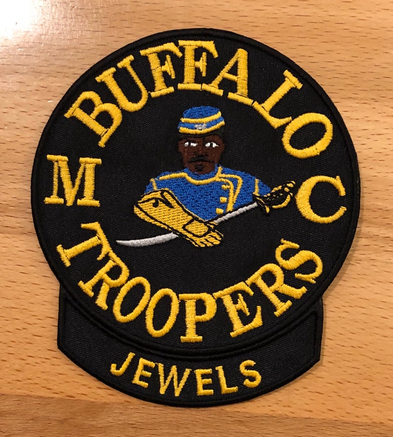 BSMC Buffalo Soldier Custom Patch Plain or With Your Club - Etsy
