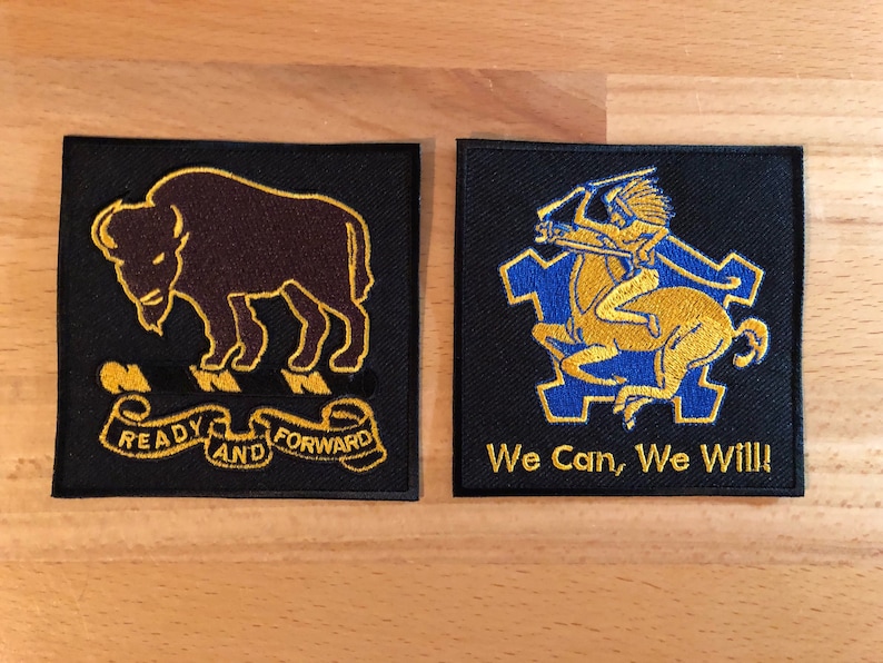 BUFFALO SOLDIERS 9th & 10th Insignia Patches - Set of 2 - or Individual - Etsy