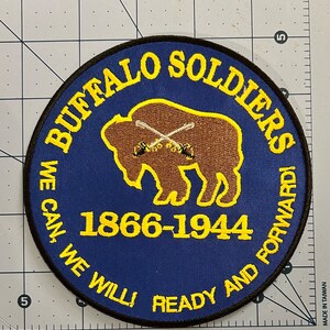 Buffalo Soldiers Patch 1866-1944 5 - Etsy