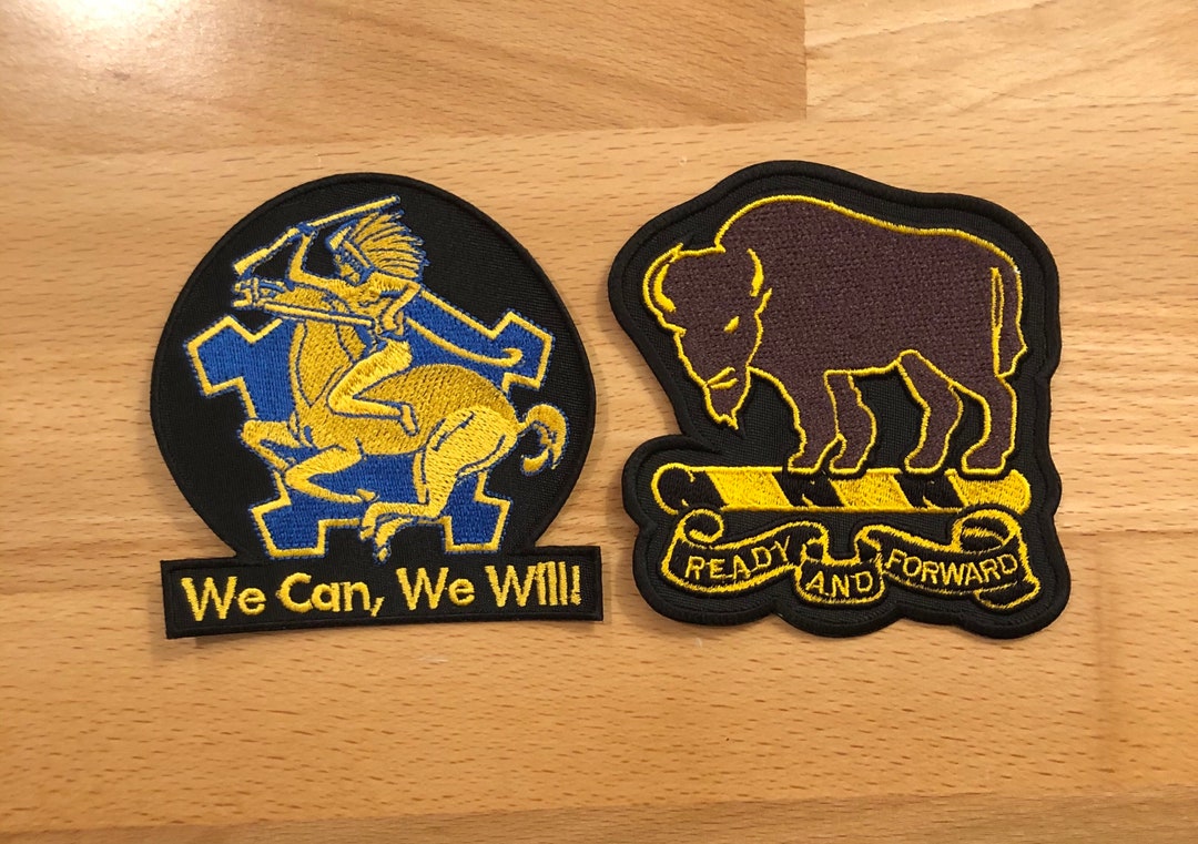 BUFFALO SOLDIERS 9th & 10th Insignia Patches - Set of 2 - or Individual ...