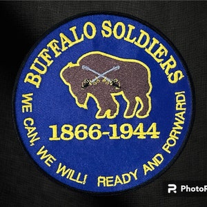 Buffalo Soldiers Patch 1866-1944 5 - Etsy
