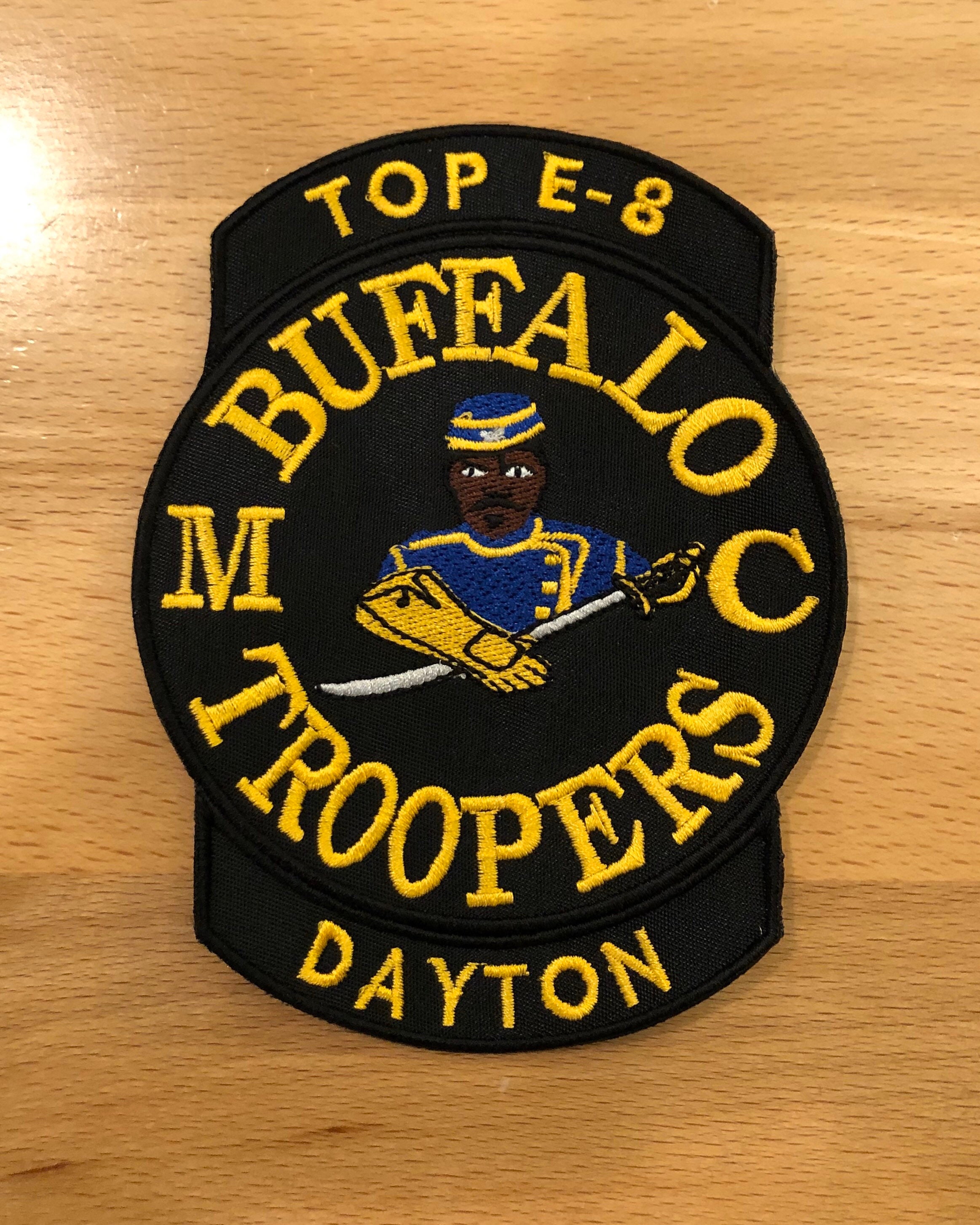 BSMC Buffalo Soldier Custom Patch, Plain or With Your Club Name - Etsy