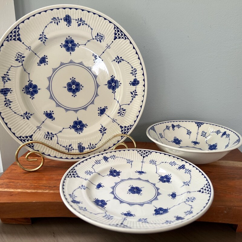 Denmark Blue China Bowls - Etsy