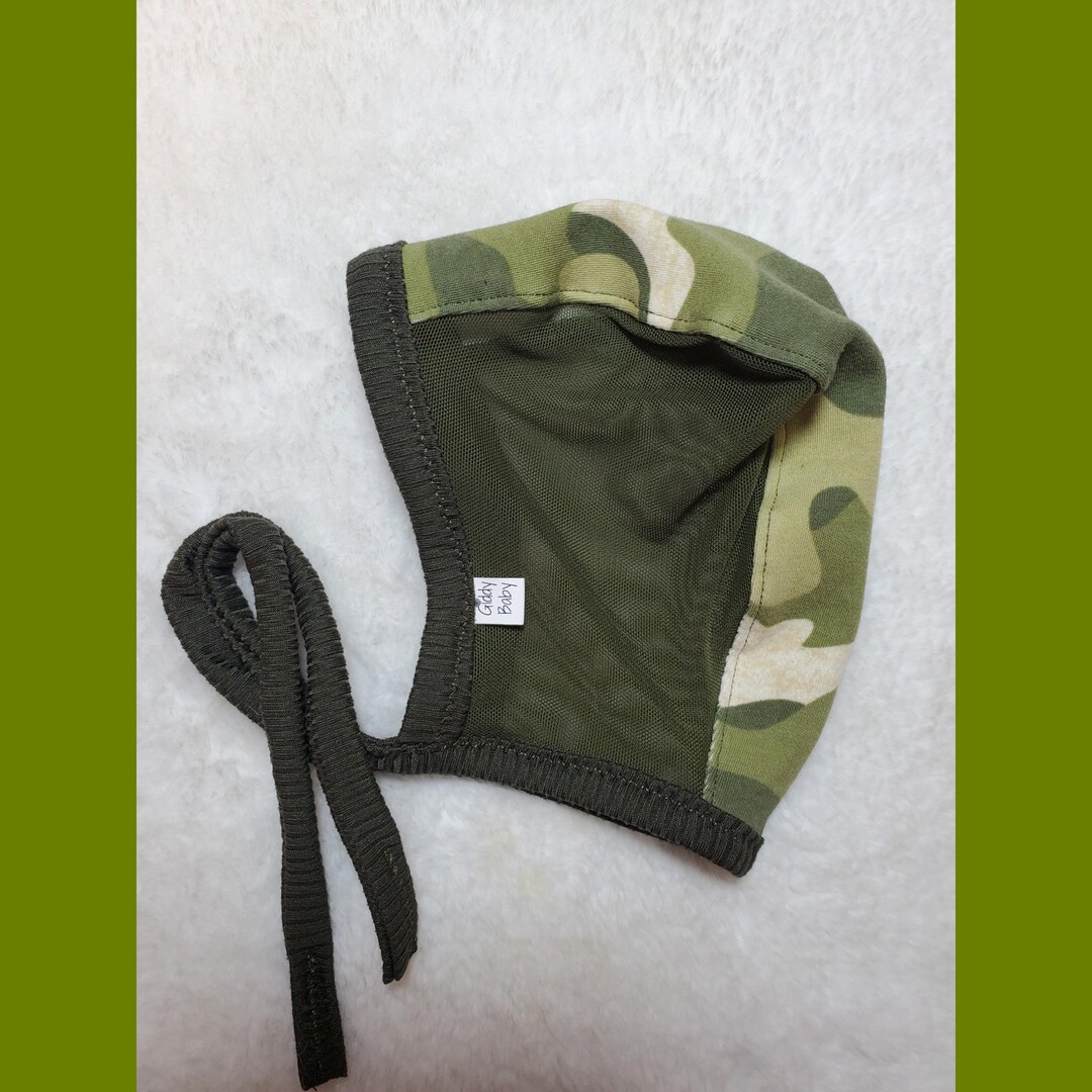 Swedish Bonnet-baby Pilot Cap-hat With Ties or Snaps-hearing Aid Hat ...