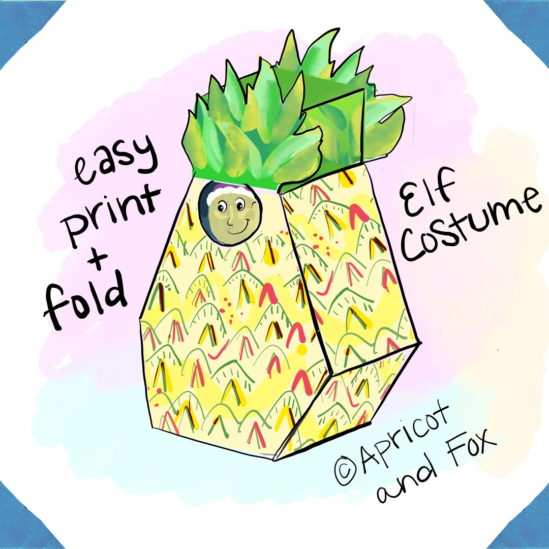 Elf Costume, Elf Accessories, Elf Printable, Elf Props, Printable Elf ...