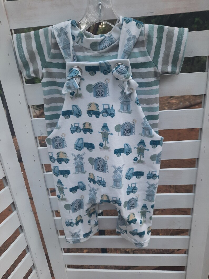 Knotted Overalls, Farm Overalls, Gender Neutral, Overalls, Farm ...