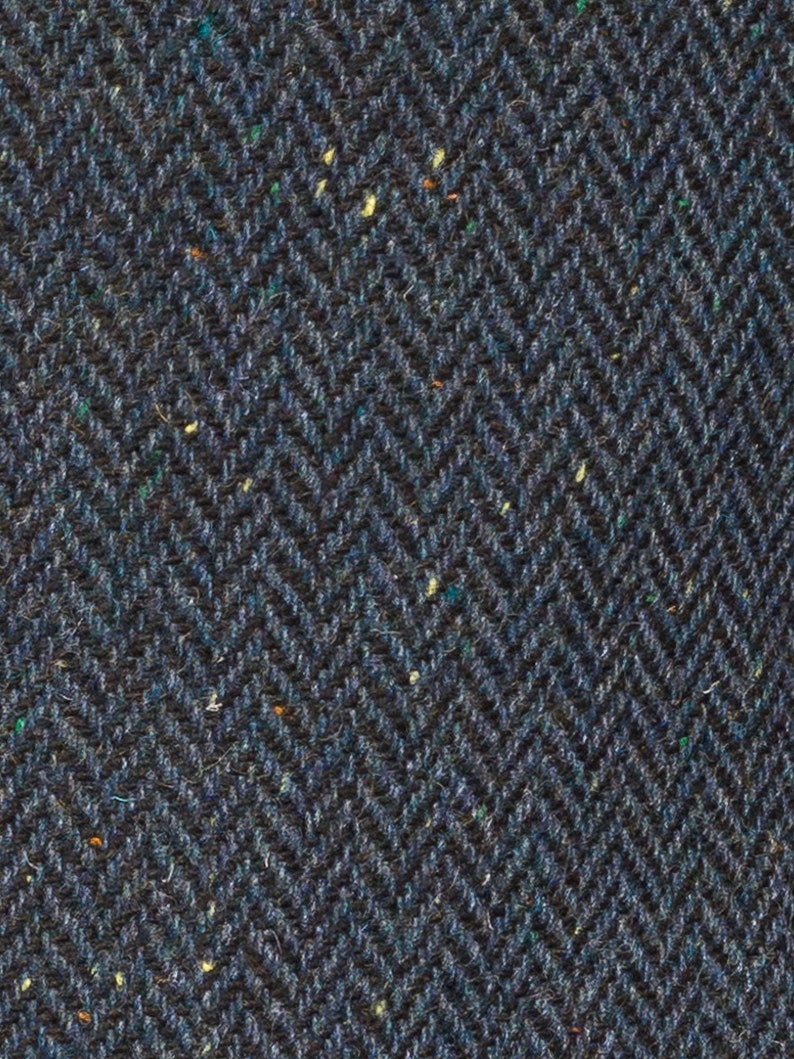 Celtic Tweed Blue Herringbone Tweed Gilet - Etsy