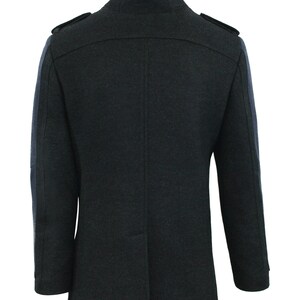 Men's Green Wool Coat | Etsy