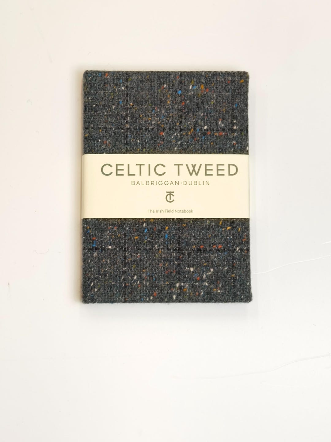 Charcoal Check Tweed A5 Notebook | Irish Journal | Handmade Notepad ...