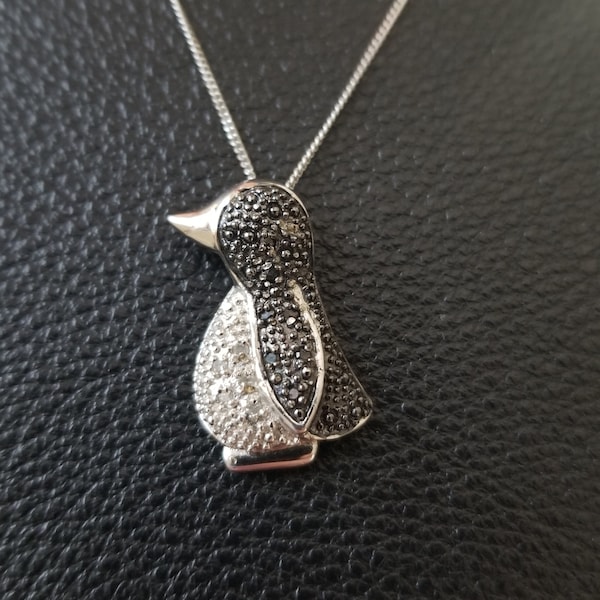 Penguin Necklace - Etsy
