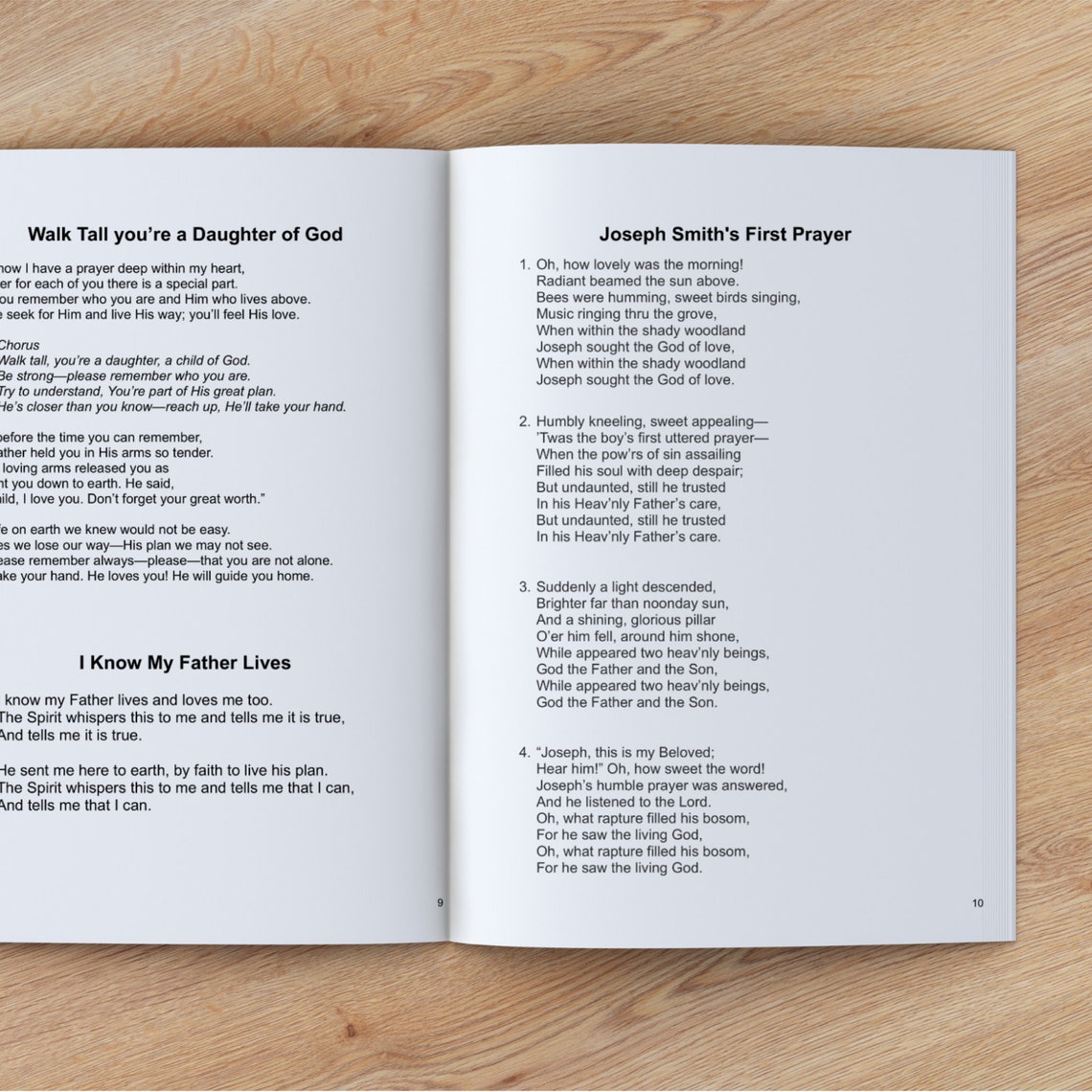 Girls Camp Songs & Games Printable Booklet || LDS Young Women’s Camp ...