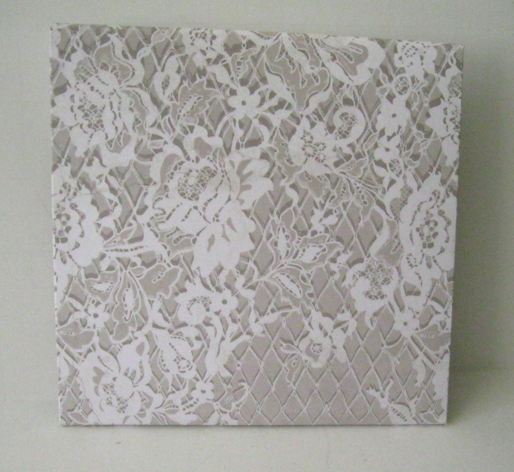 8 CD Envelopes Soft Gray and White Lace Wedding Photographer 5 X 5 Card ...