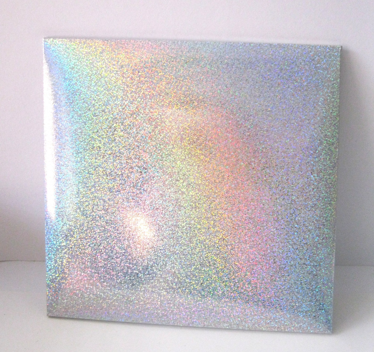 6 CD Boxes Silver Holographic and Black CD Square Envelopes Packaging ...