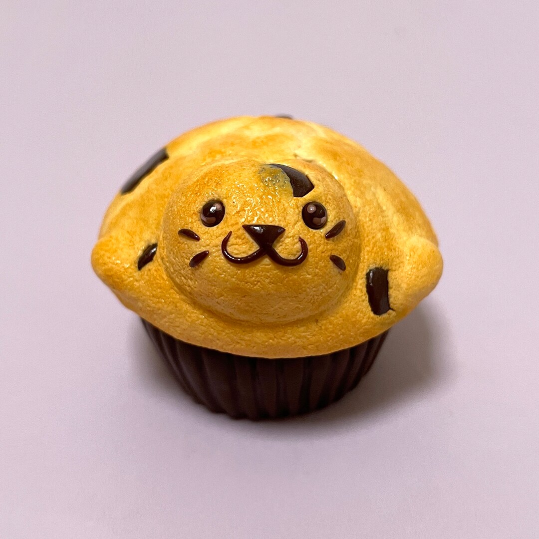 Chocolate Chip Muffin Seal Figure - Etsy