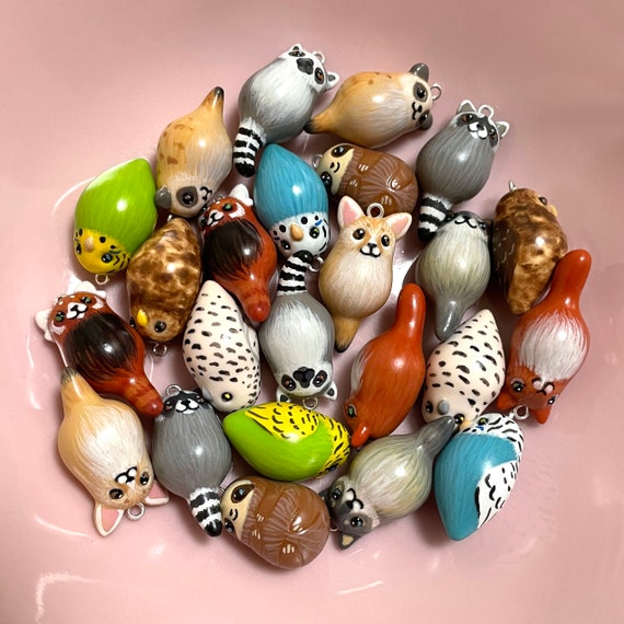 Polymer Clay Animal Charms