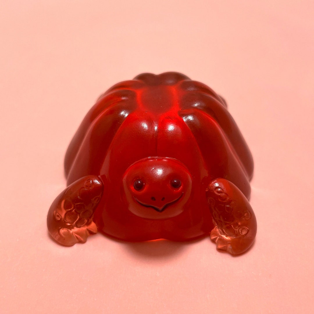 Blackcurrant Jelly Sully (sulcata Tortoise) Figurine Handmade With ...
