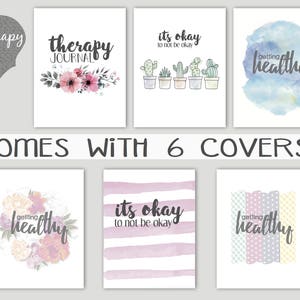 Therapist Bundle: Therapy Journals for Mental Health Struggles ...
