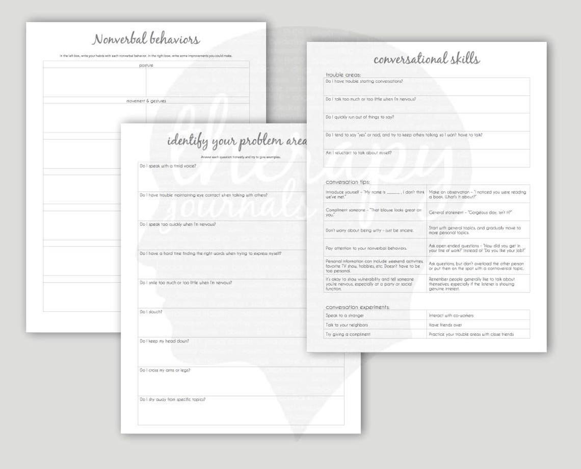 Therapist Bundle: Therapy Journals for Mental Health - Etsy