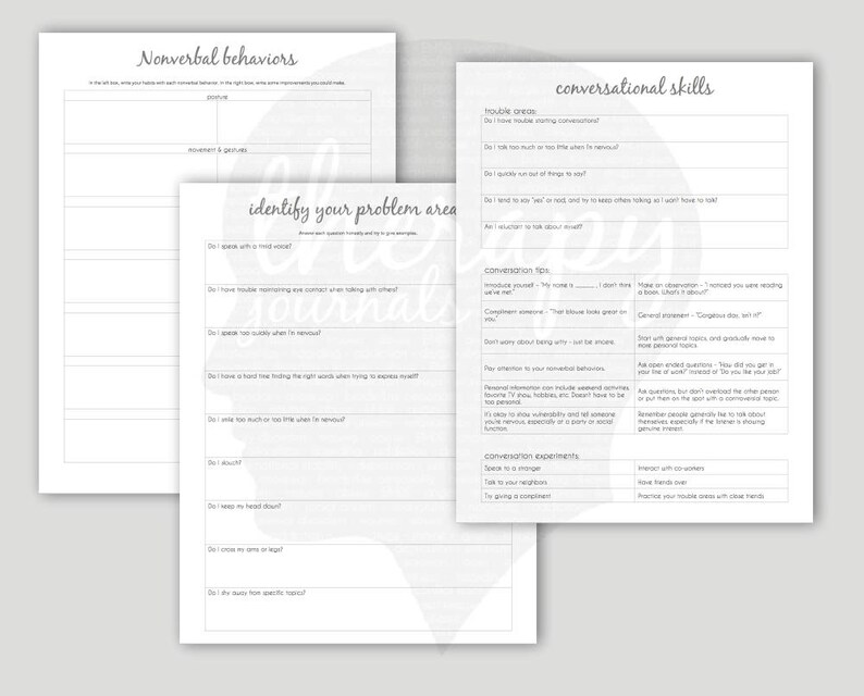Therapist Bundle: Therapy Journals for Mental Health - Etsy
