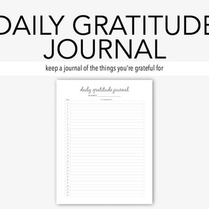 Daily Gratitude: Mental Health Journal Depression Anxiety - Etsy