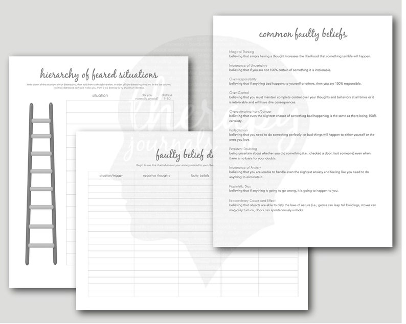 Obsessive Compulsive Disorder Therapy Journal: Mental Health, OCD ...