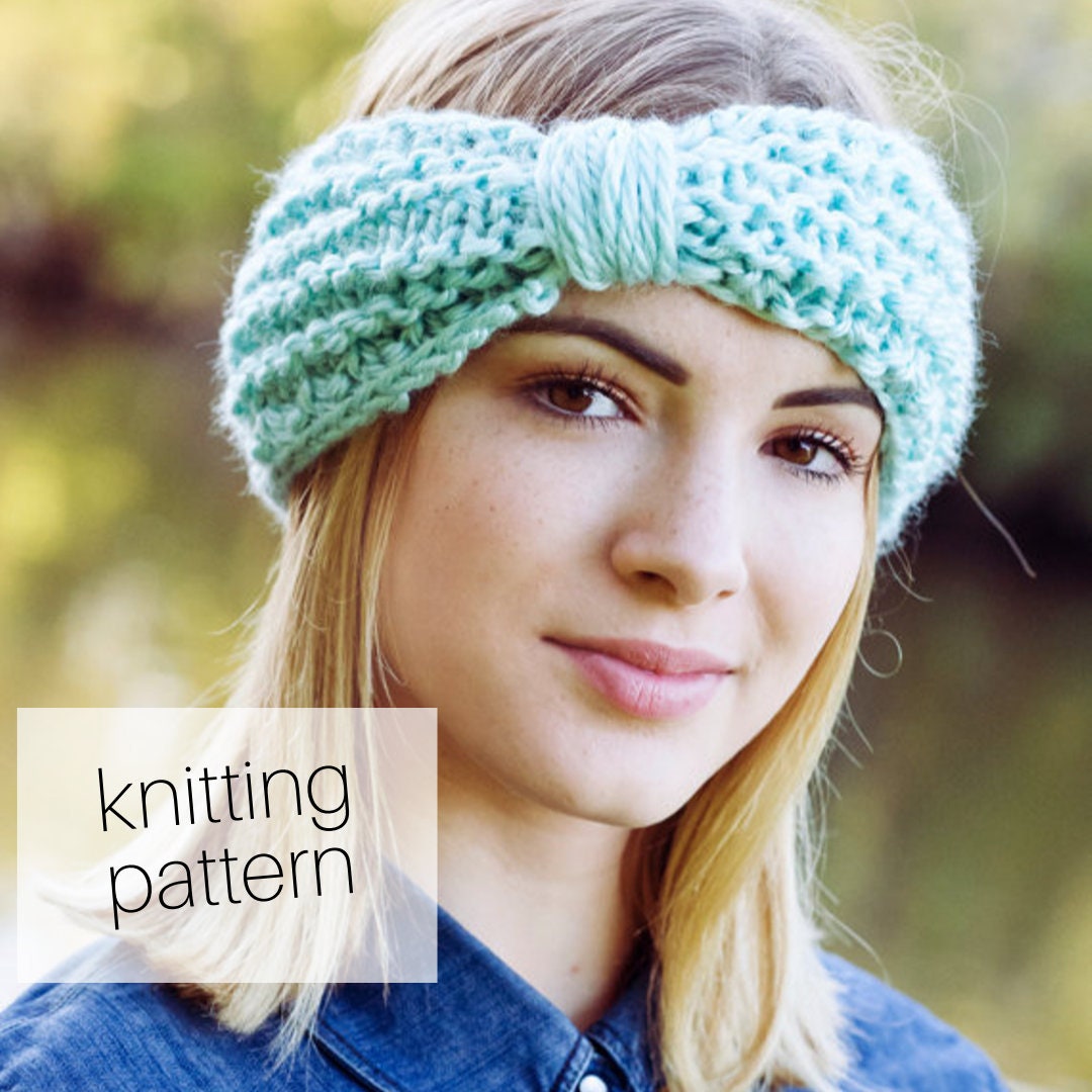 Knitting Pattern Explorer Headband Ear Warmer Cozy Etsy