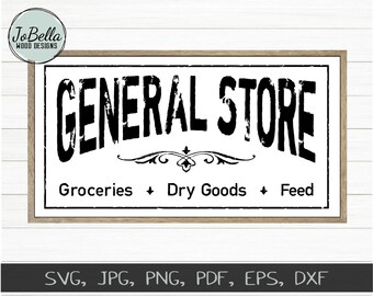 General store signs | Etsy