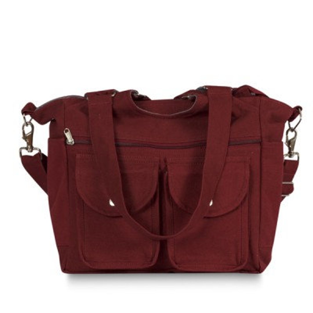 Burnt Red Classic Nappy Bag - Etsy