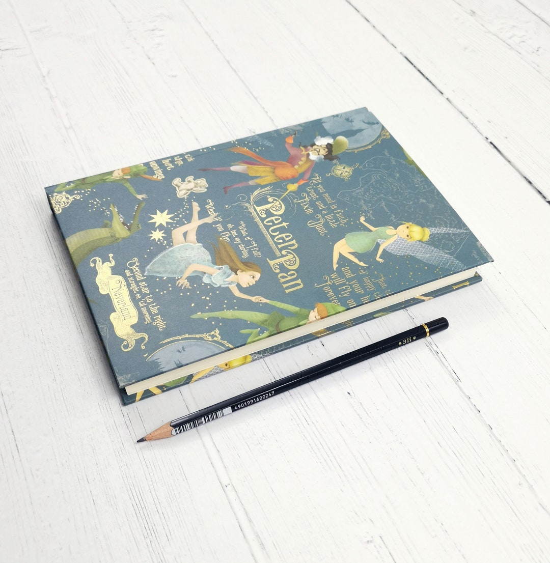 Custom Journal Peter Pan, Journal and Notebook, Neverlend Secret Diary ...